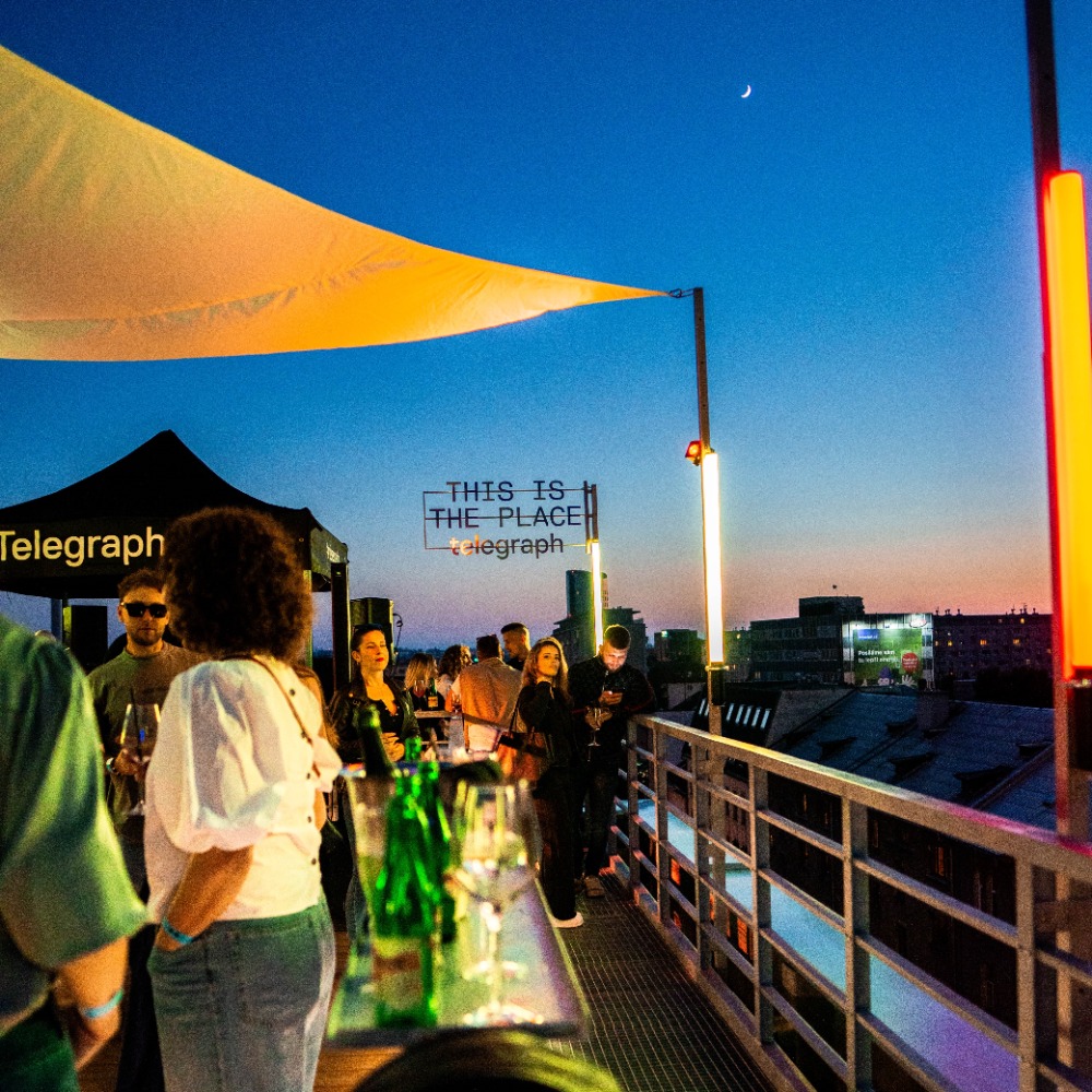 Rooftop Fun #3: Coconut DJs | Telegraph Olomouc
